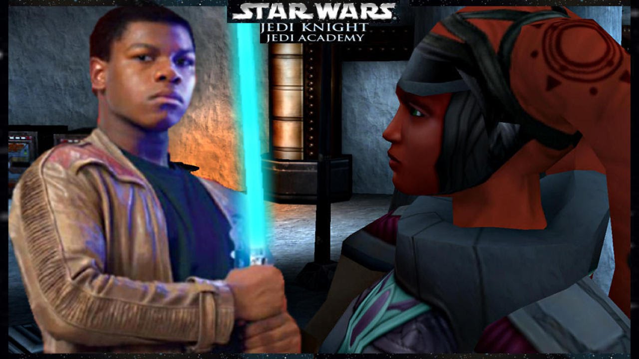 Star Wars Jedi Knight PC: Force Awakens (Finn) vs (Alora) Part 1 HD ...