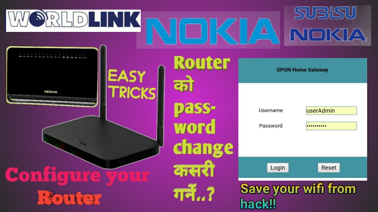 Nokia Router Password Change Configure Your Router Nokia Router nokia-router-password-change-configure-your-router-nokia-router