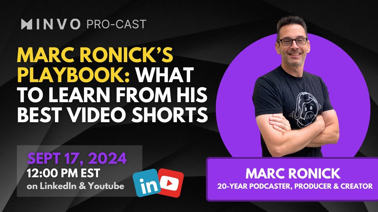 Marc Ronick’s Playbook: What to Learn from His Best Video Shorts - YouTube