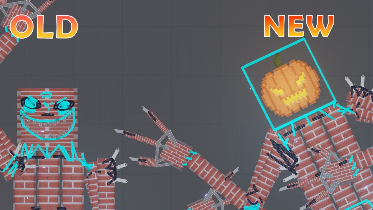 NEW BRICK GOLEM: Pumkin Golem in People Playground - People Playground ...