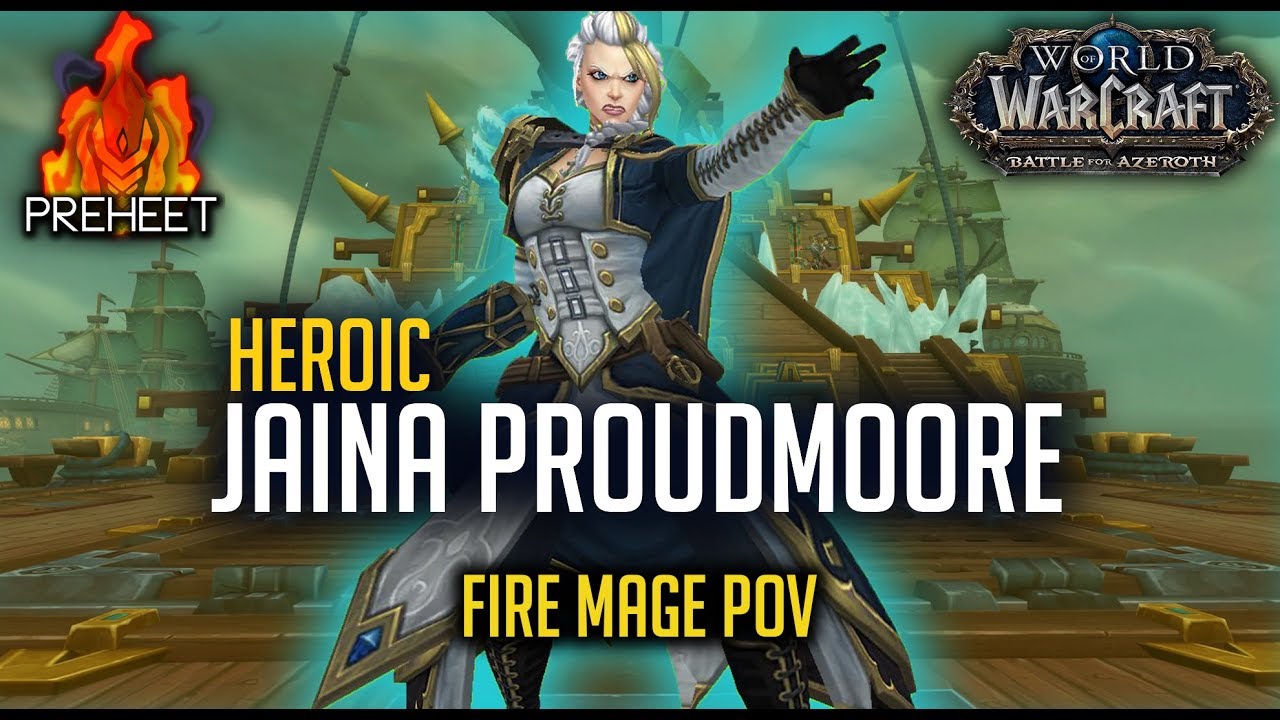 Decidedly Uncouth vs. Heroic Jaina Proudmoore - Fire Mage PoV - YouTube