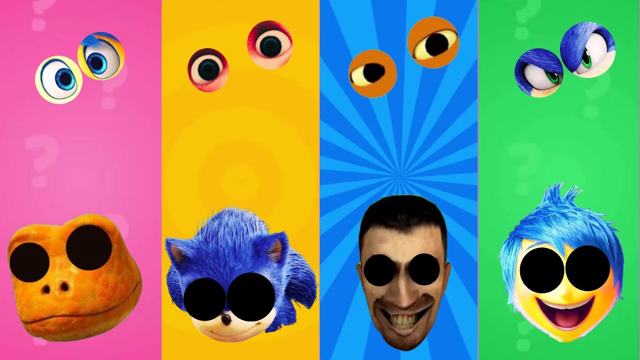 Patila - Sonic The Hedgehog - Joy Inside out 2 - skibidi toilet Wrong ...