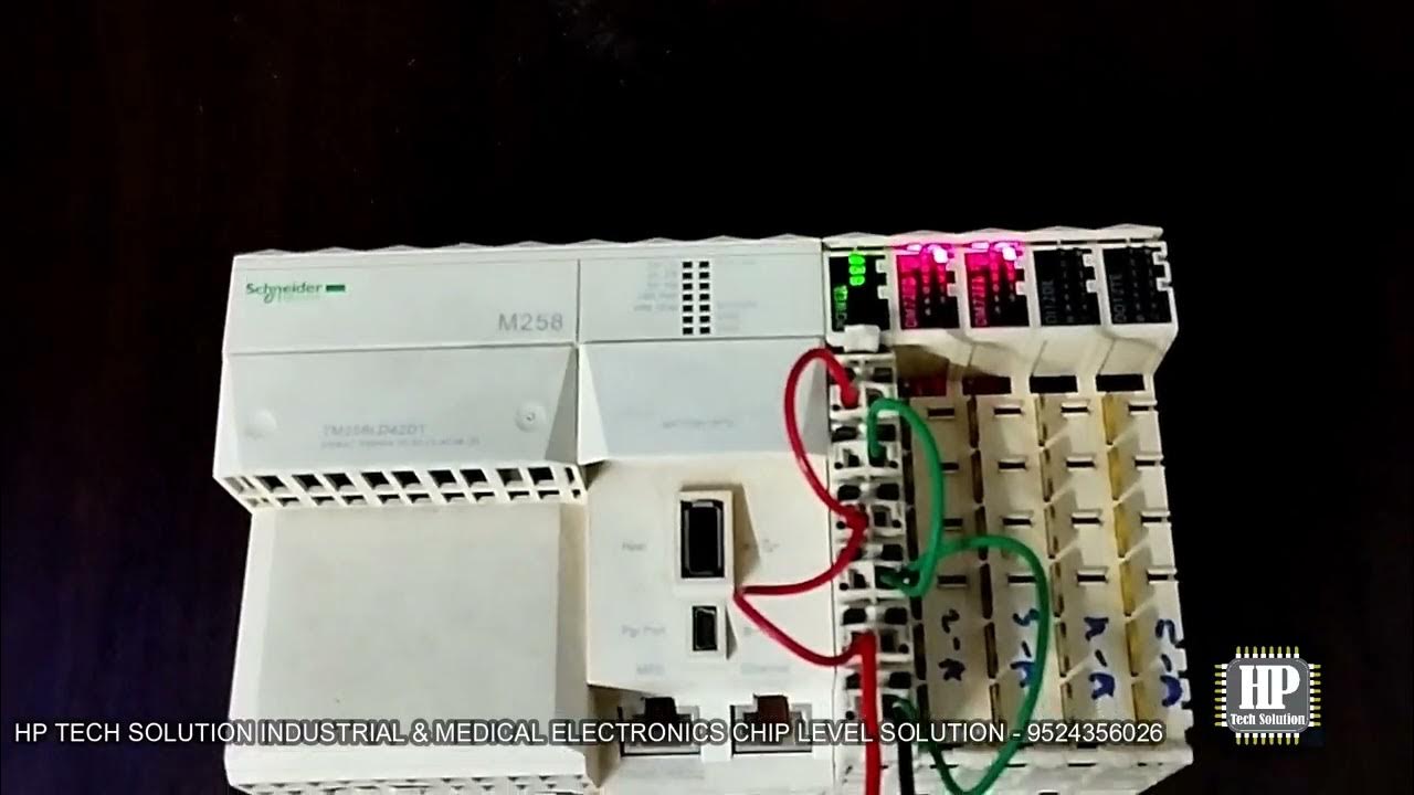 SCHNEIDER M258 PLC successfully repaired - YouTube