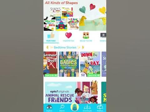 EPIC READING app quick overview - YouTube