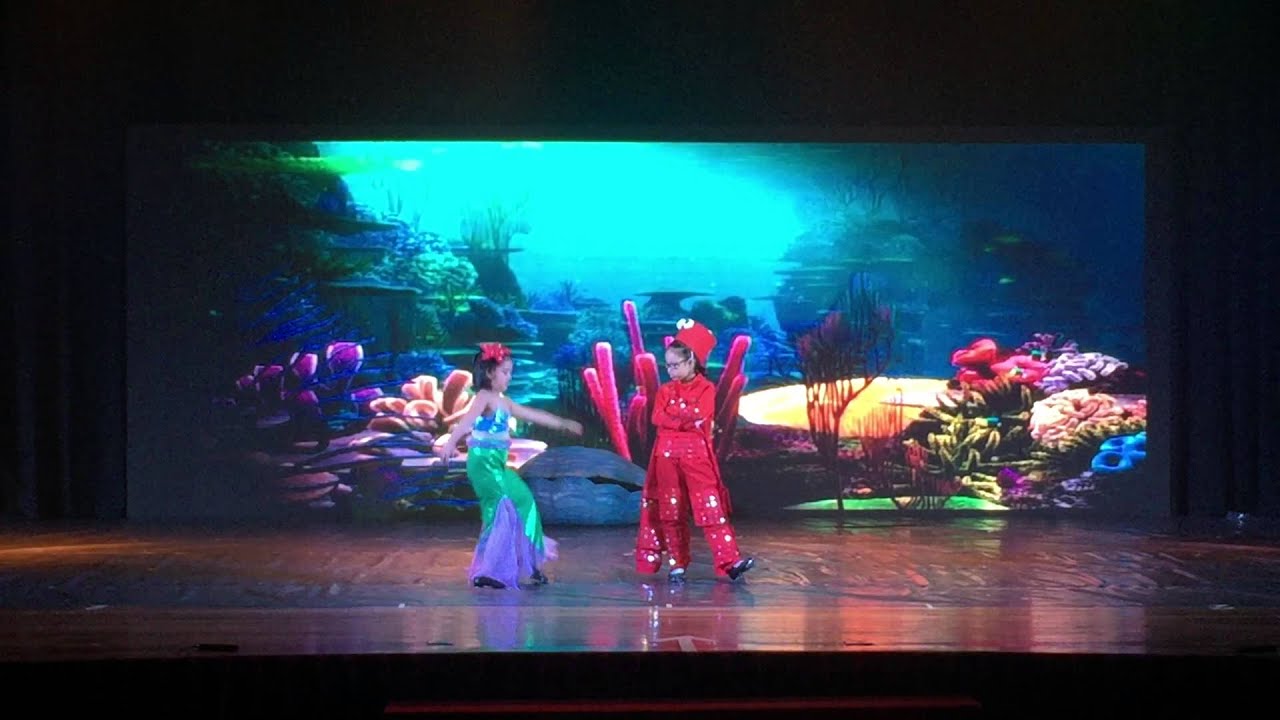 Sebastian and Ariel Tap Dance (Julie Dela Torre as Sebastian) - YouTube