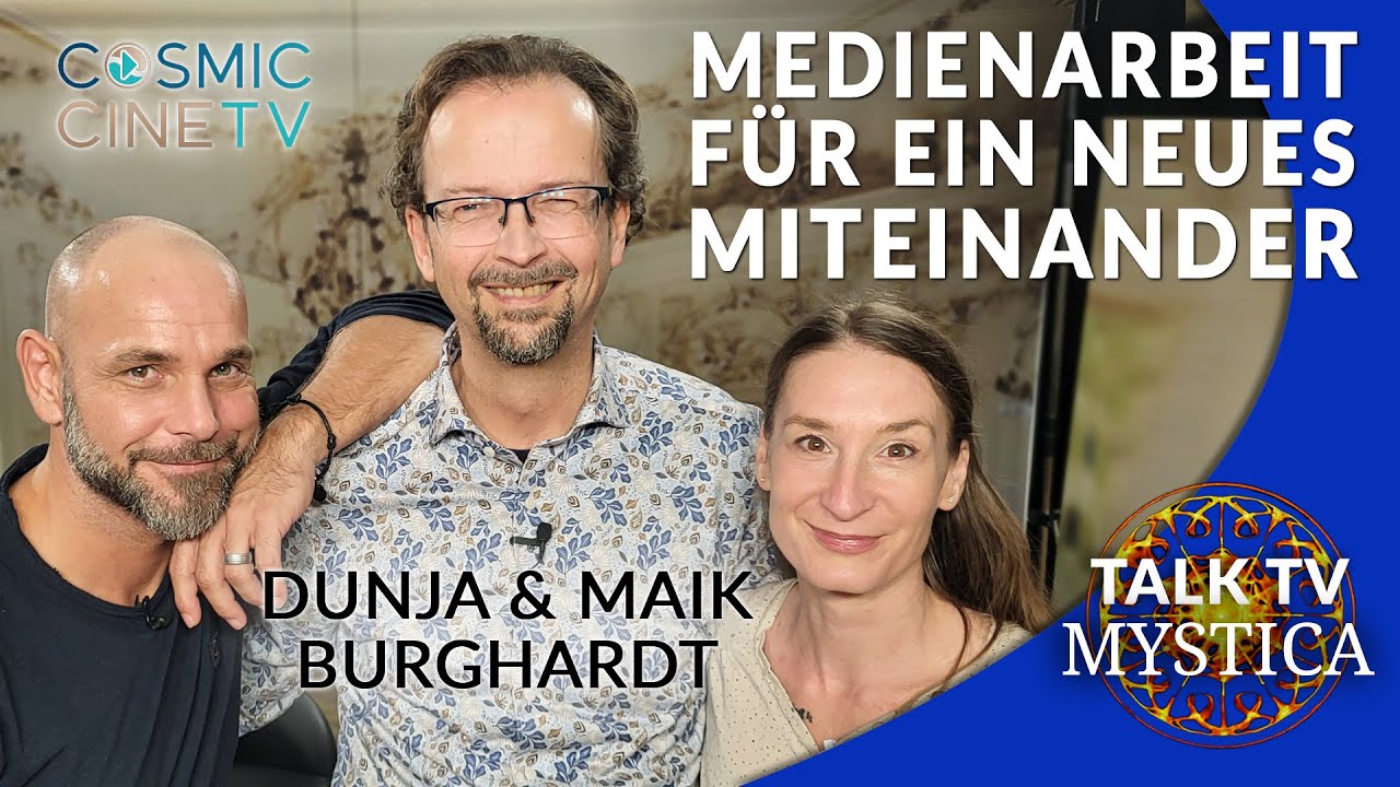 Dunja & Maik Burghardt - Medienarbeit für ein neues Miteinander | MYSTICA.TV - YouTube