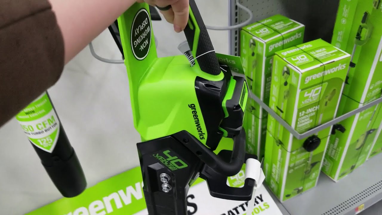 "New" Green works 40 Volt, Snapper, Hyper tough!!!! - YouTube