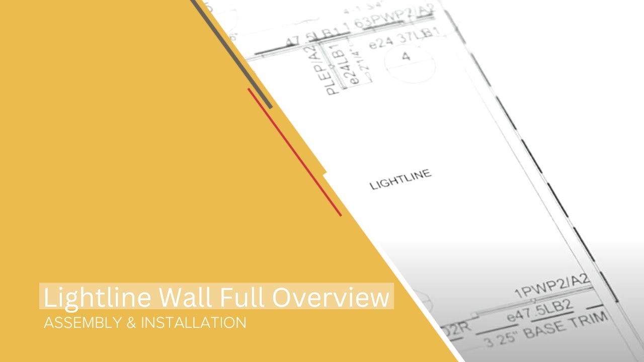 KI Lightline Wall Installation - Full Overview - YouTube