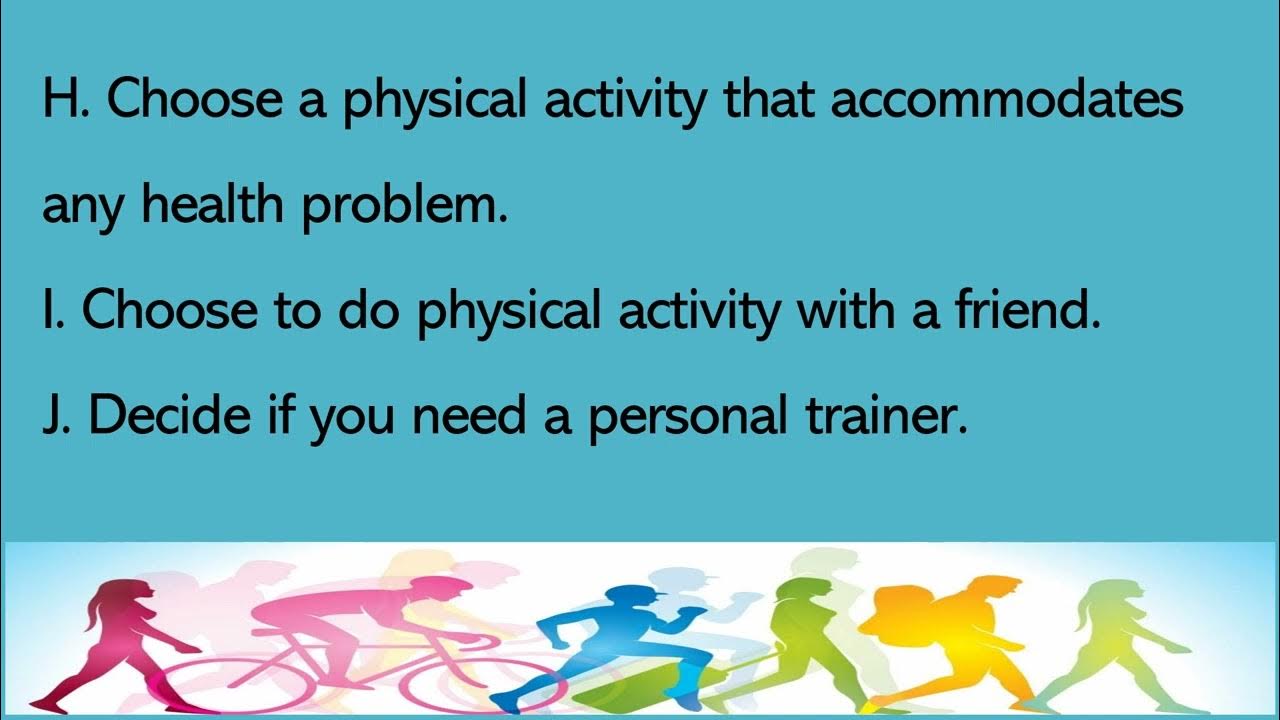 Physical Activity And Cardiorespiratory Fitness Youtube