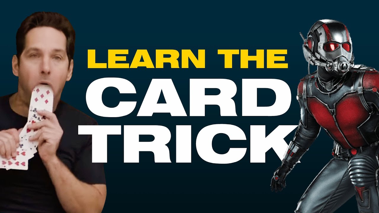 How to THROW UP Cards like Ant-Man (Taught by a REAL Magician) - YouTube