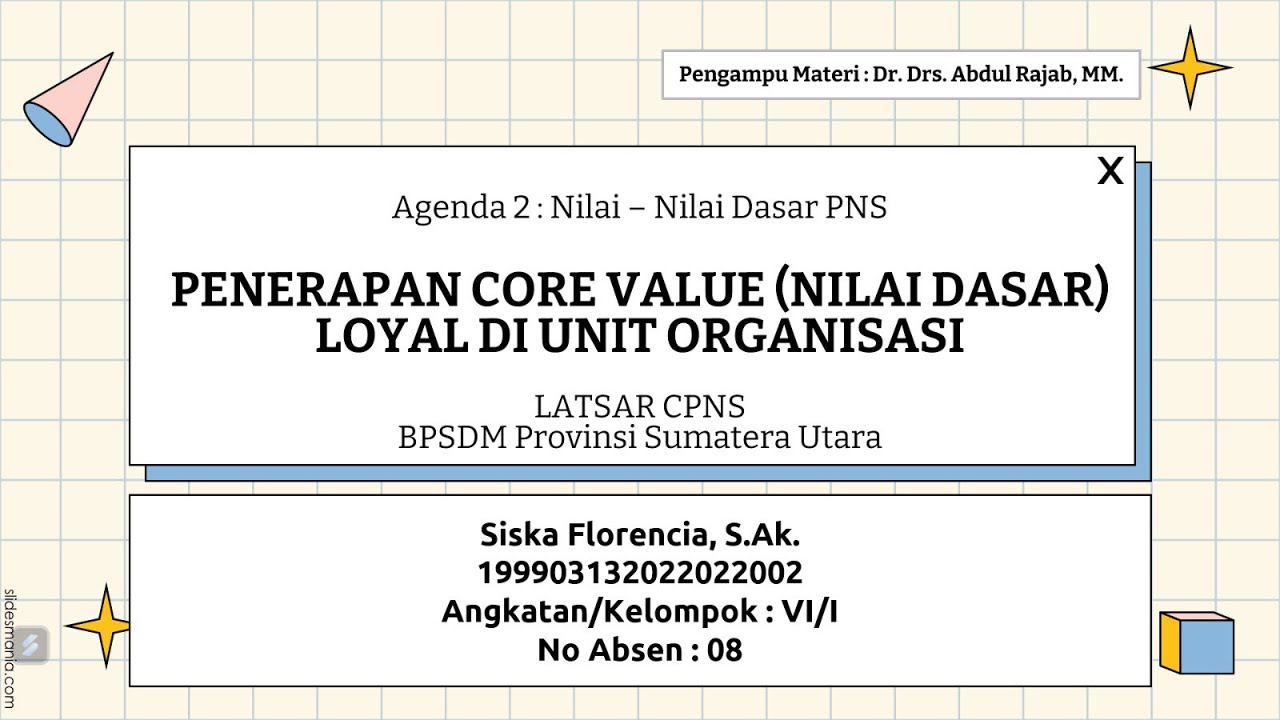 Podcast Core Value ASN - Loyal - Latsar CPNS Tahun 2023 - BPSDM Prov ...
