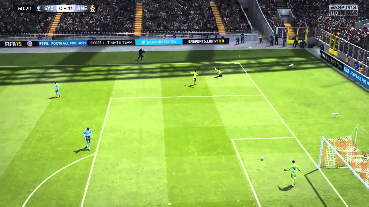 A compilation of goals in ultimate team - YouTube