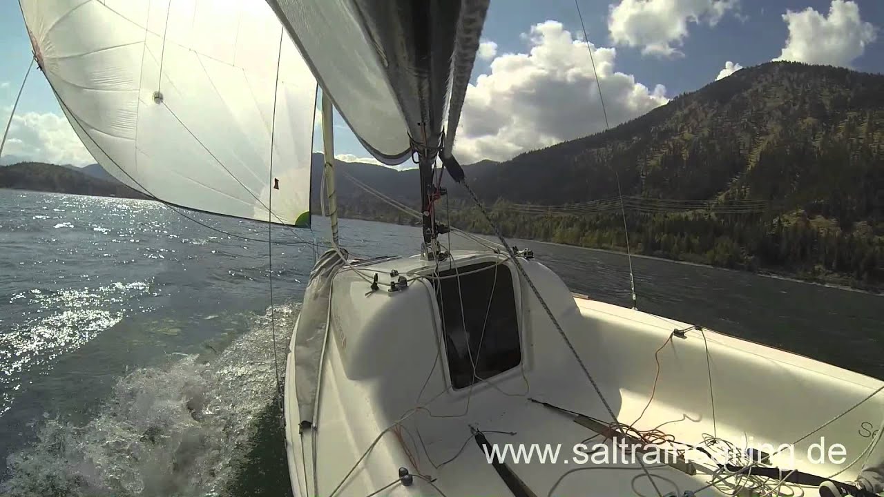 Seascape 18 sailing @ Walchensee - YouTube