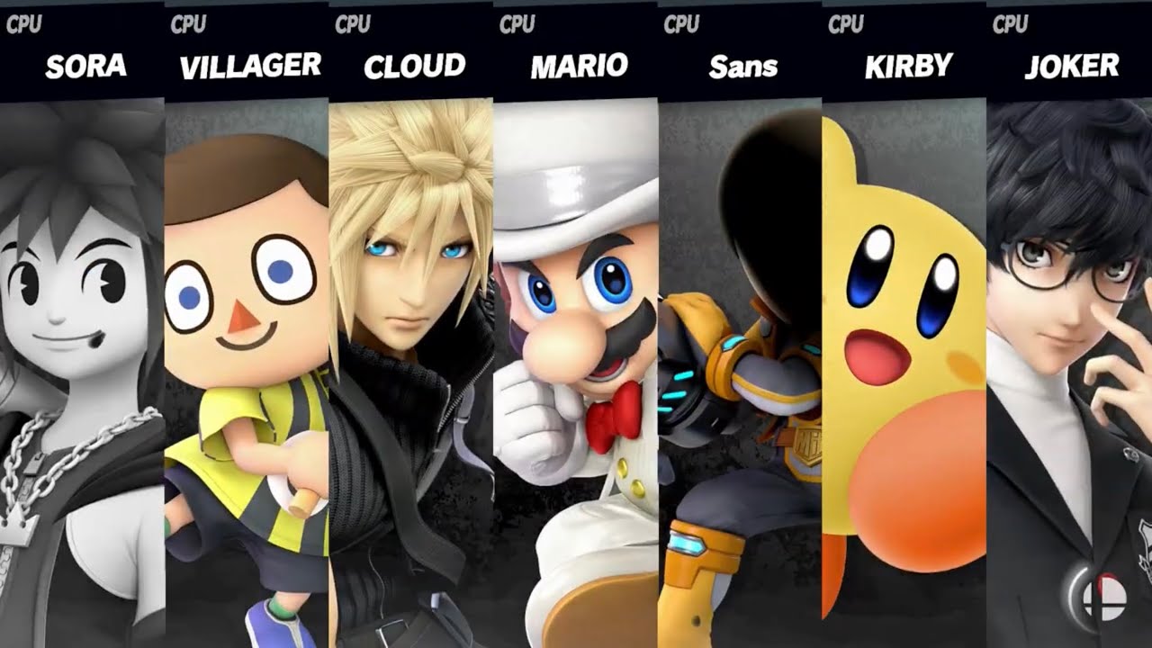 Super Smash Bros. Ultimate - Cartoon's fun free-for-all battle - YouTube
