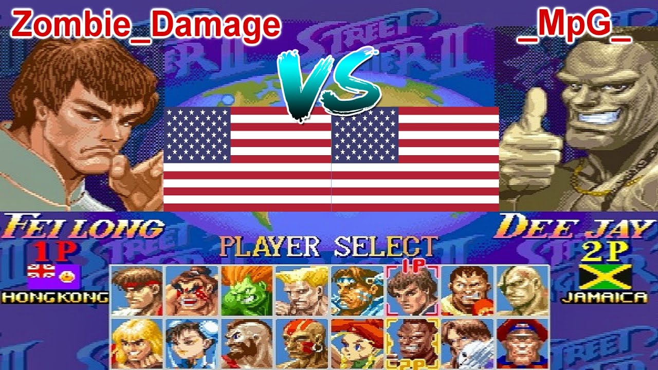 Super Street Fighter II X: Grand Master Challenge - Zombie_Damage vs ...