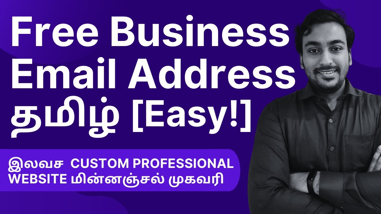 How to Create Free Professional Business Email Address in Tamil 2024 ...