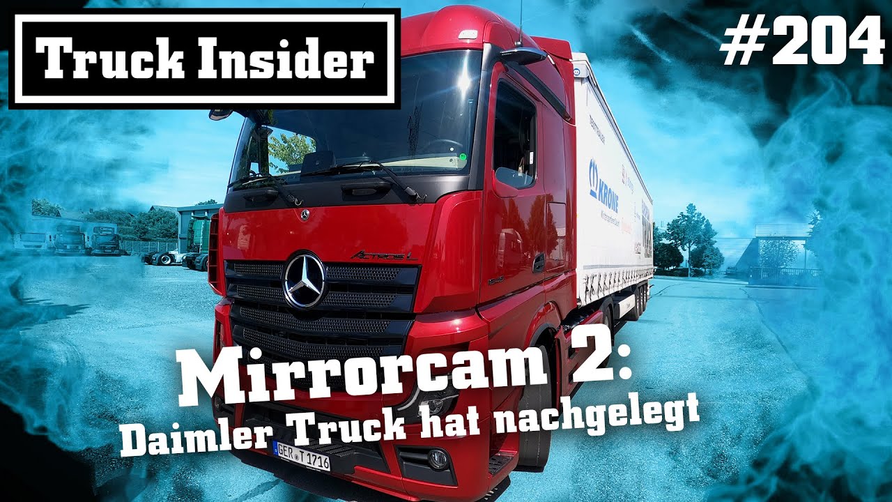 Truck Insider: Mirrorcam 2: Daimler Truck hat nachgelegt - YouTube