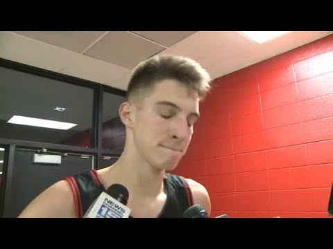 Huntington North's Hank Pulver, Zach Daugherty and head coach Craig ...