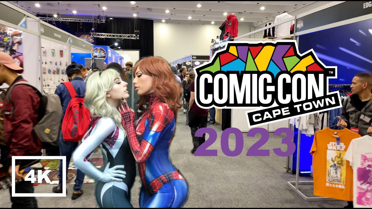 Walking Tour - ComicCon 2023 - South Africa - [ASMR Non-Stop] - YouTube