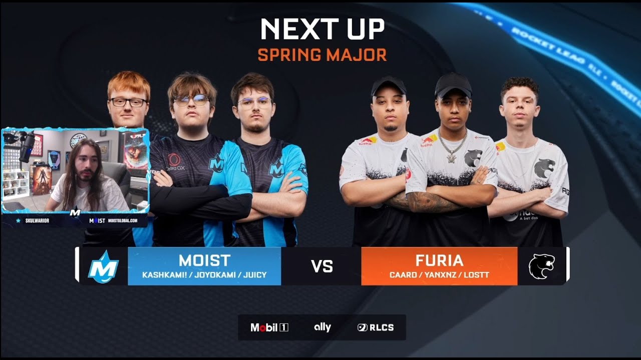 Moist eSports Rocket League RLCS Spring Major Upper Brackets [July 6th ...