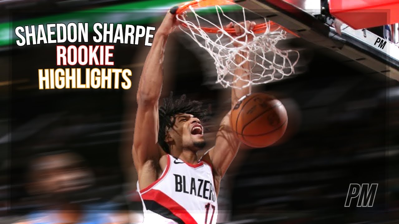 Shaedon Sharpe's INSANE Rookie Highlights 🤯 - YouTube