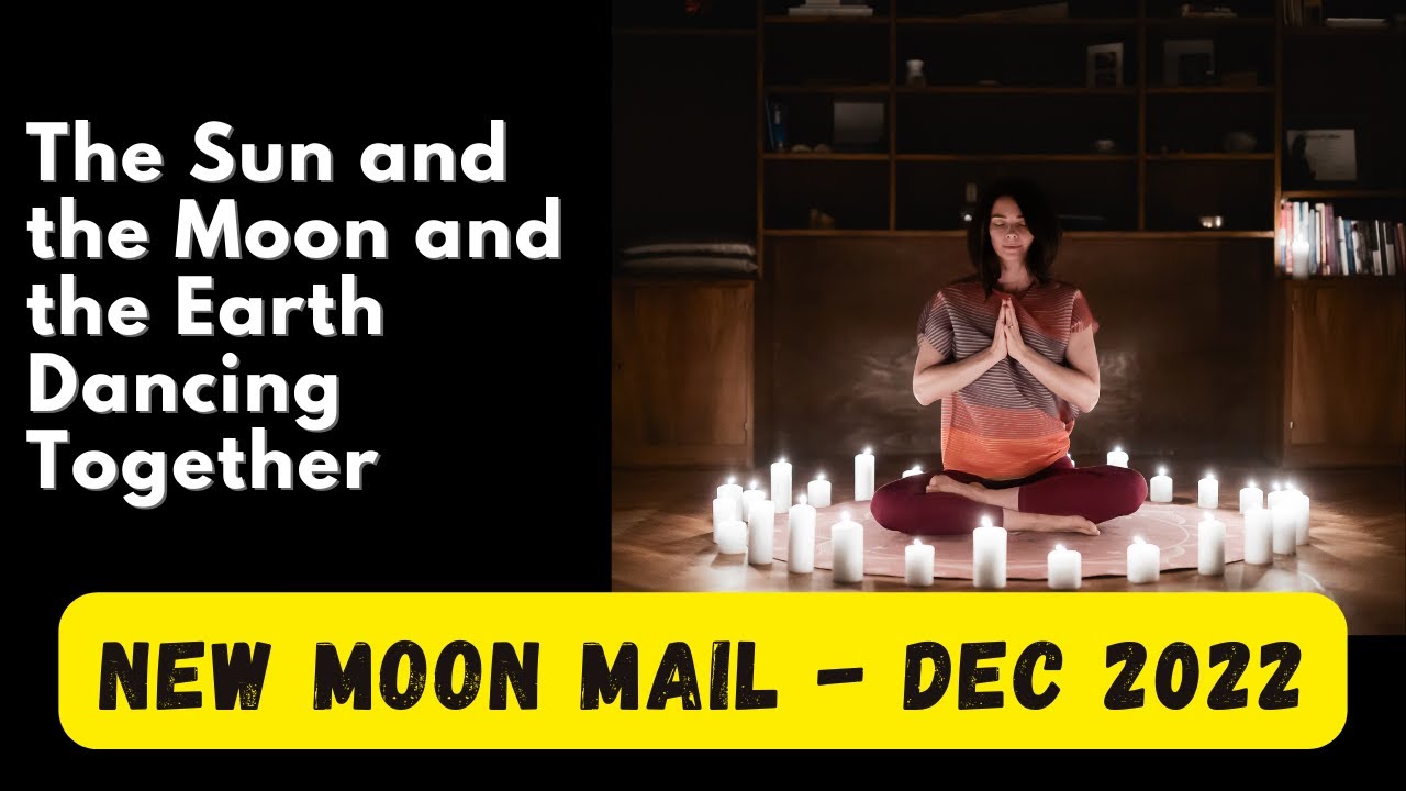 The Sun and the Moon and the Earth Dancing Together - New Moon Mail ...
