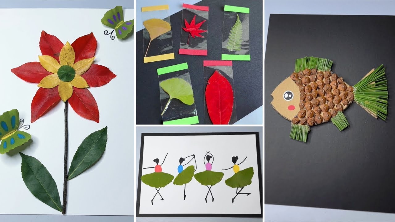 Easy DIY Leaf Craft Projects For Kids To Make DIY Art Craft Ideas easy-diy-leaf-craft-projects-for-kids-to-make-diy-art-craft-ideas