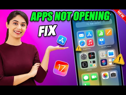 Fix Apps Not Opening iOS 17 | Apps Keep Crashing After iOS 17 Update iphone