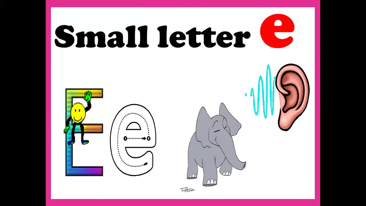 Small letter formation e Date- 20.10.2021 Grade- Nursery Subject ...
