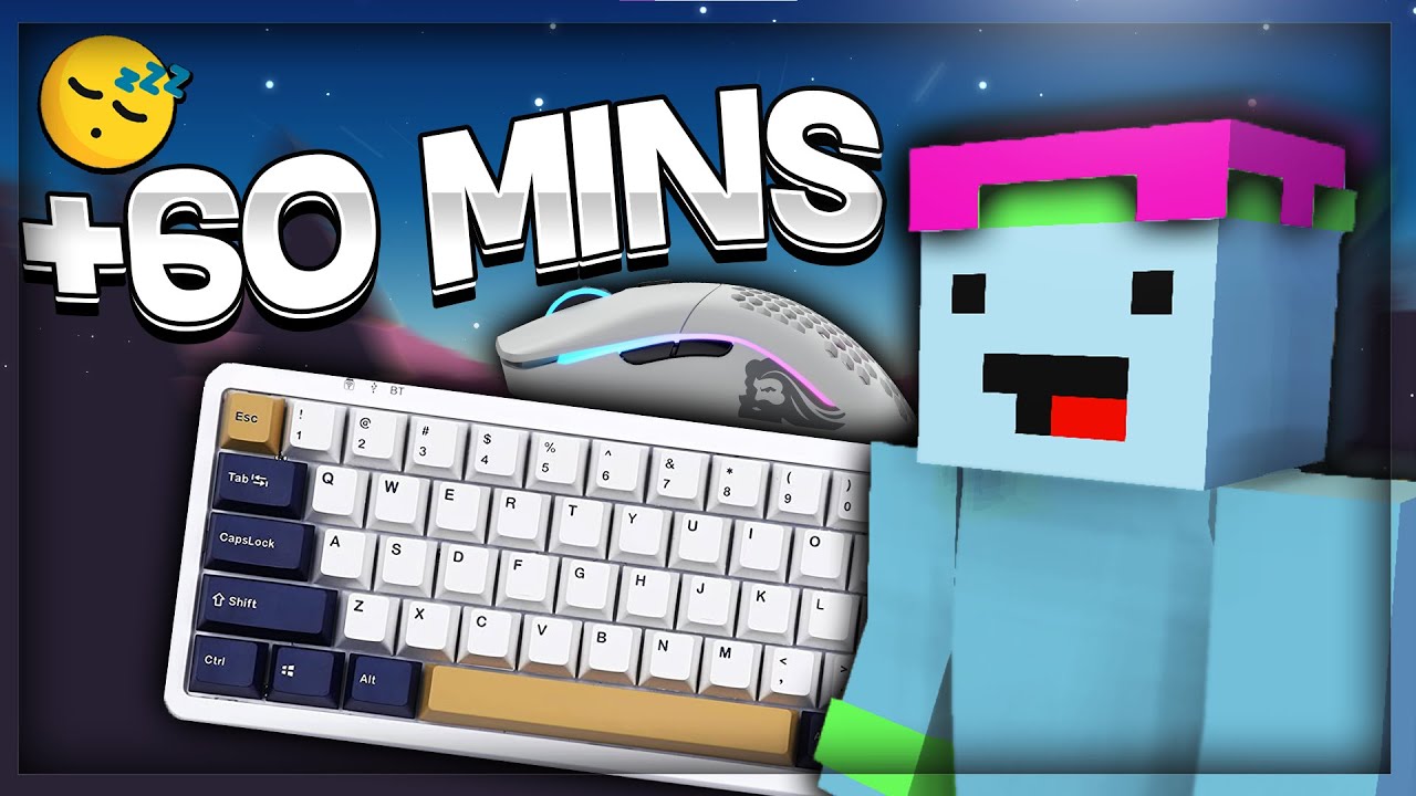 [60+ MINUTES] Sleepy😴LoFi Mechanical Keyboard & Mouse Sounds ASMR ...