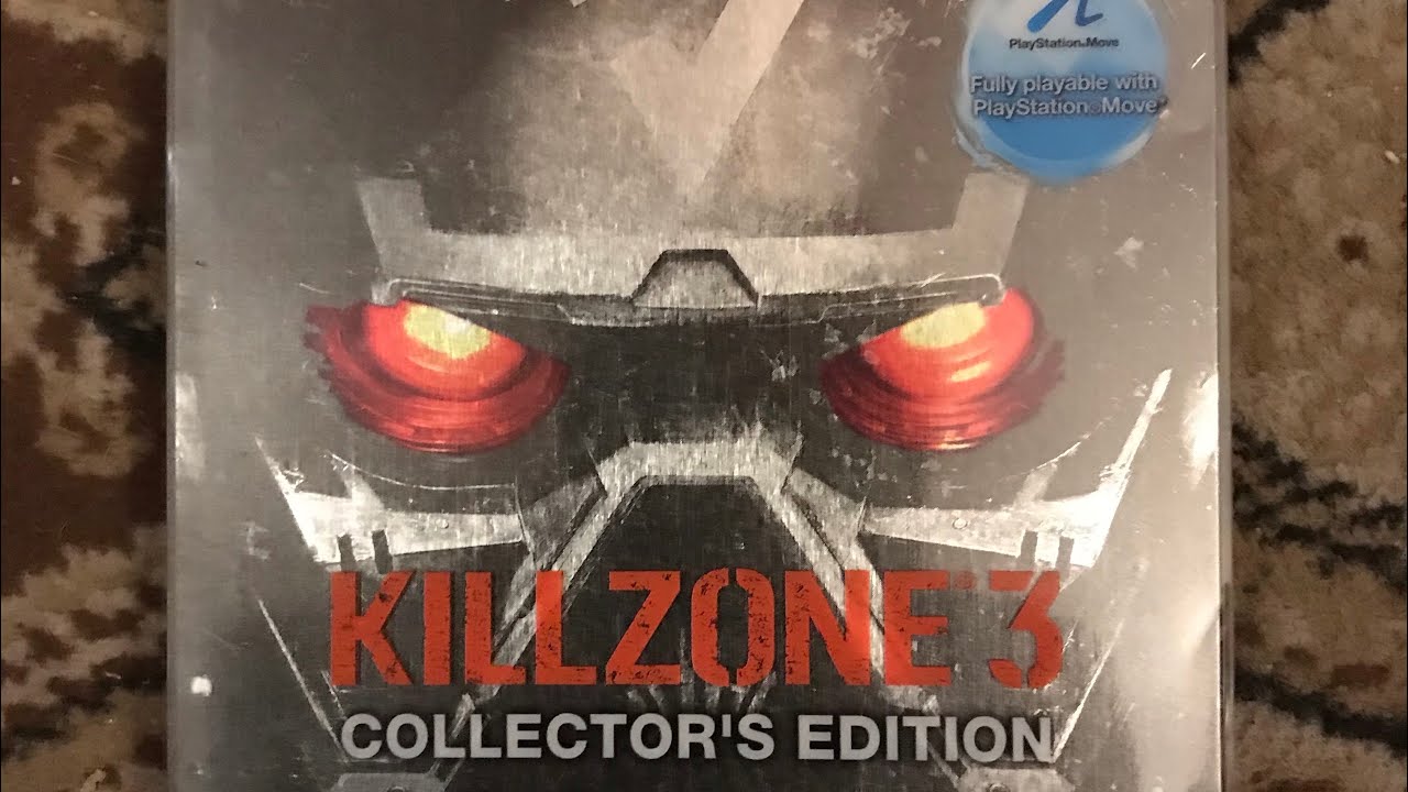 Killzone 3 Collectors Edition Steel Book PS3 - YouTube