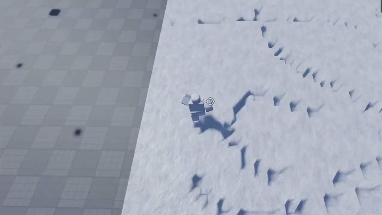 Deformable snow mesh - YouTube