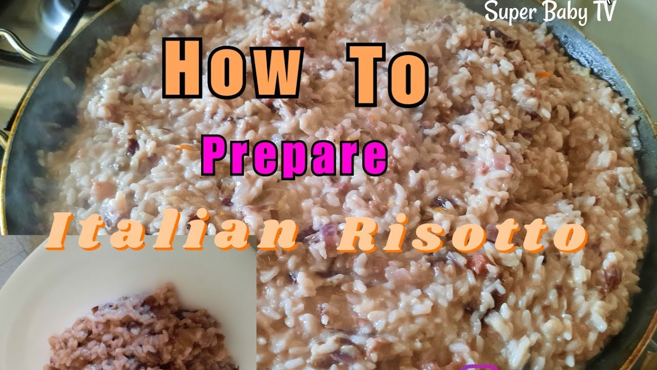 How To Cook Italian Risotto (Italian Rice) - YouTube