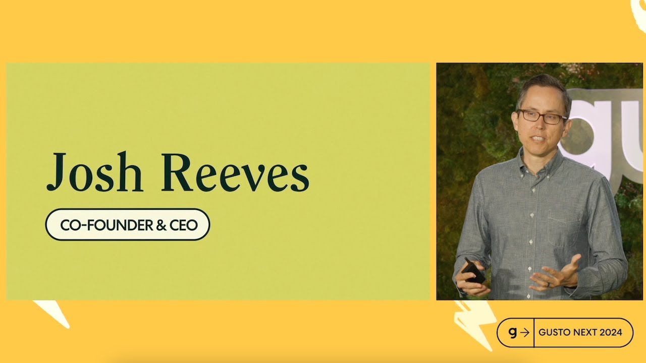 Gusto Next 2024: It’s Time to Power Up, feat. Joshua Reeves - YouTube