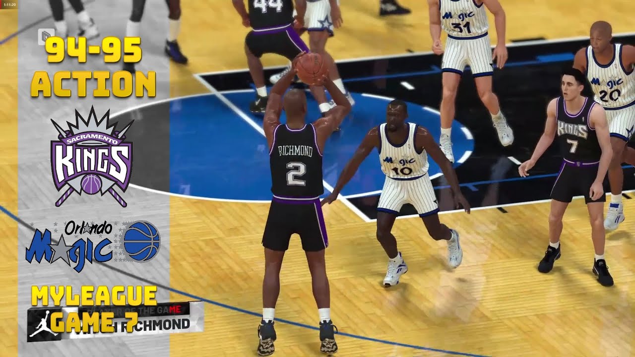 NBA 2K19 - Magic vs Kings - 94-95 Season Playthrough - Magic MyLeague ...