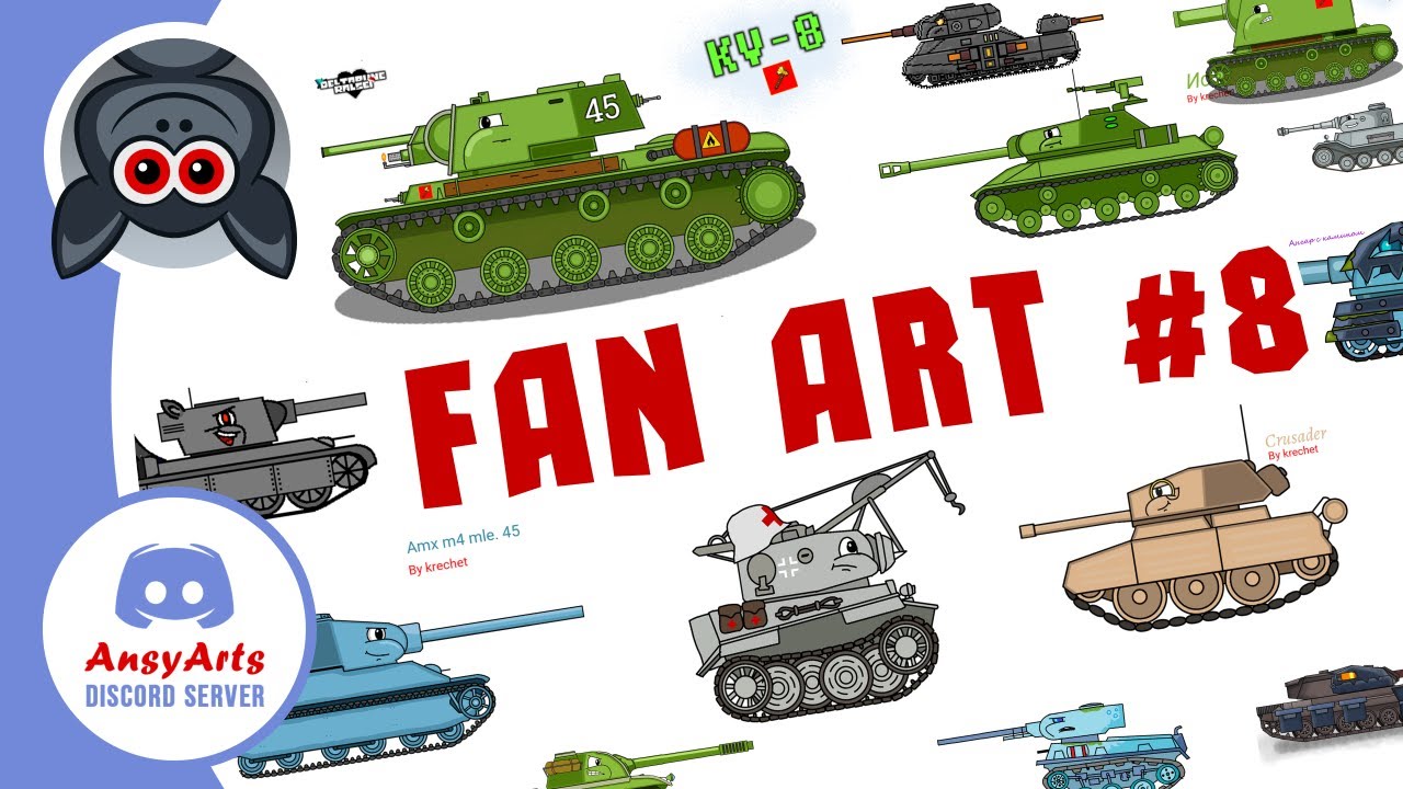 Fan Art #8 | AnsyArts style drawings from subscribers - YouTube