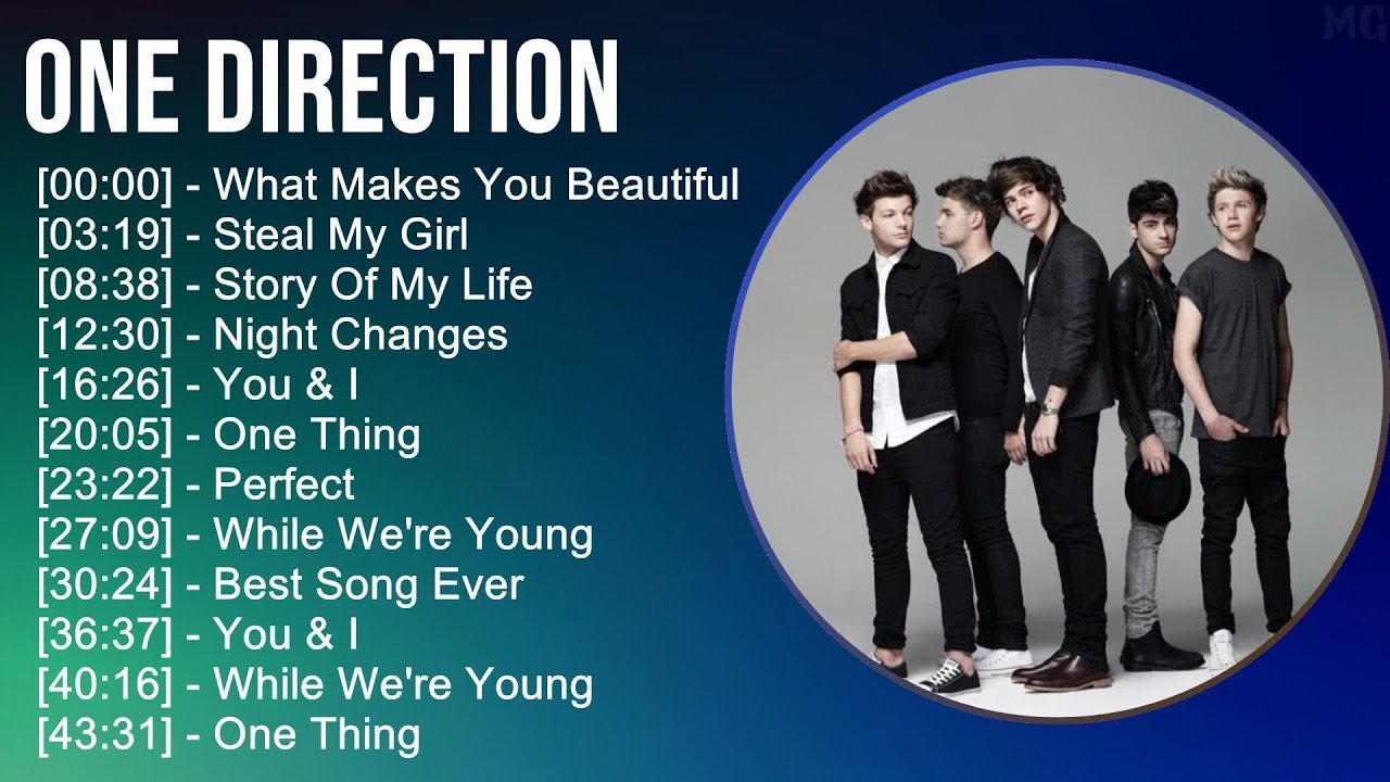 One Direction 2025 MIX Top Hits - What Makes You Beautiful, Steal My ...