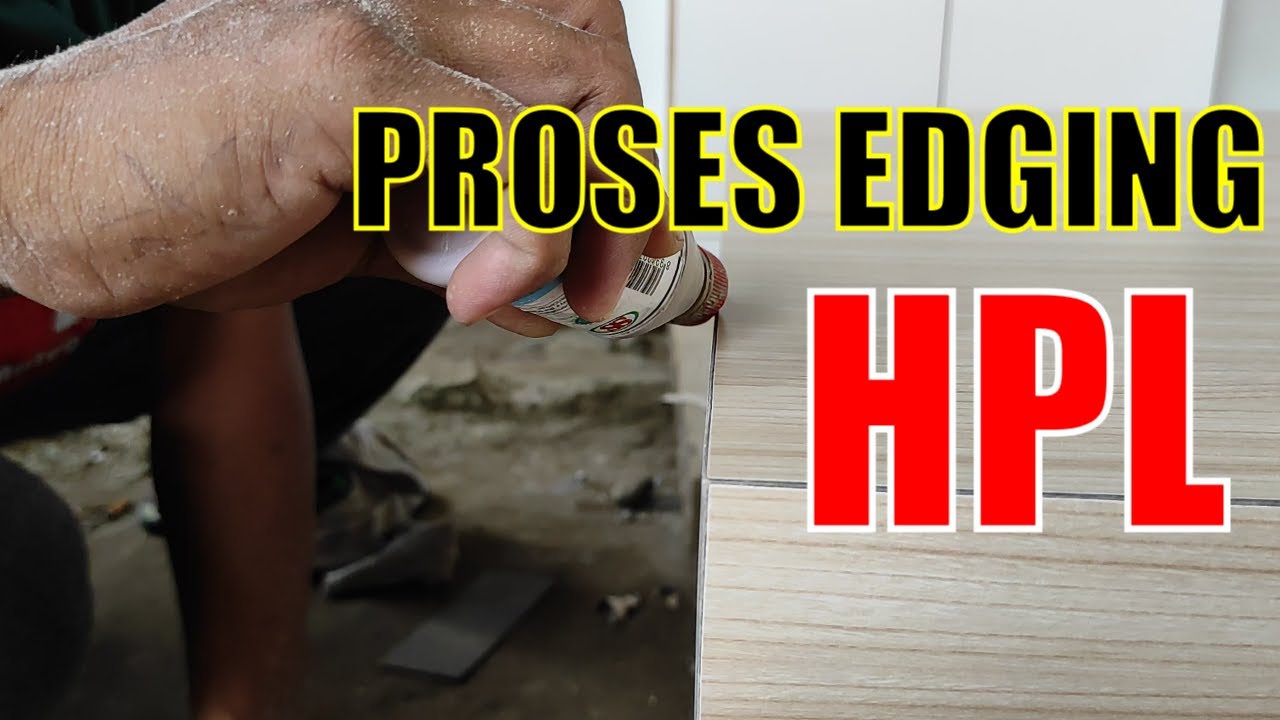 Cara Mudah Edging HPL Rapi Ala DOT Furniture | Bisnis Furniture - YouTube