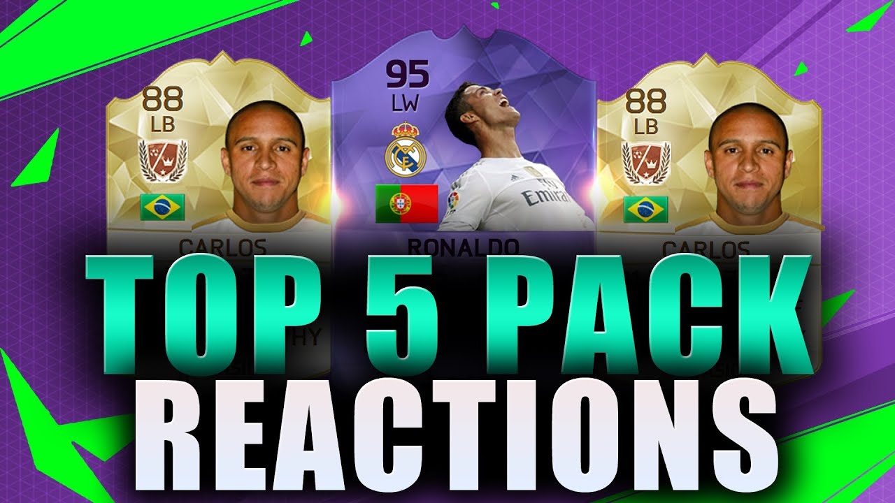 FUT 16 l TOP 5 BEST TOTY PACK OPENING! EPIC REACTIONS - YouTube