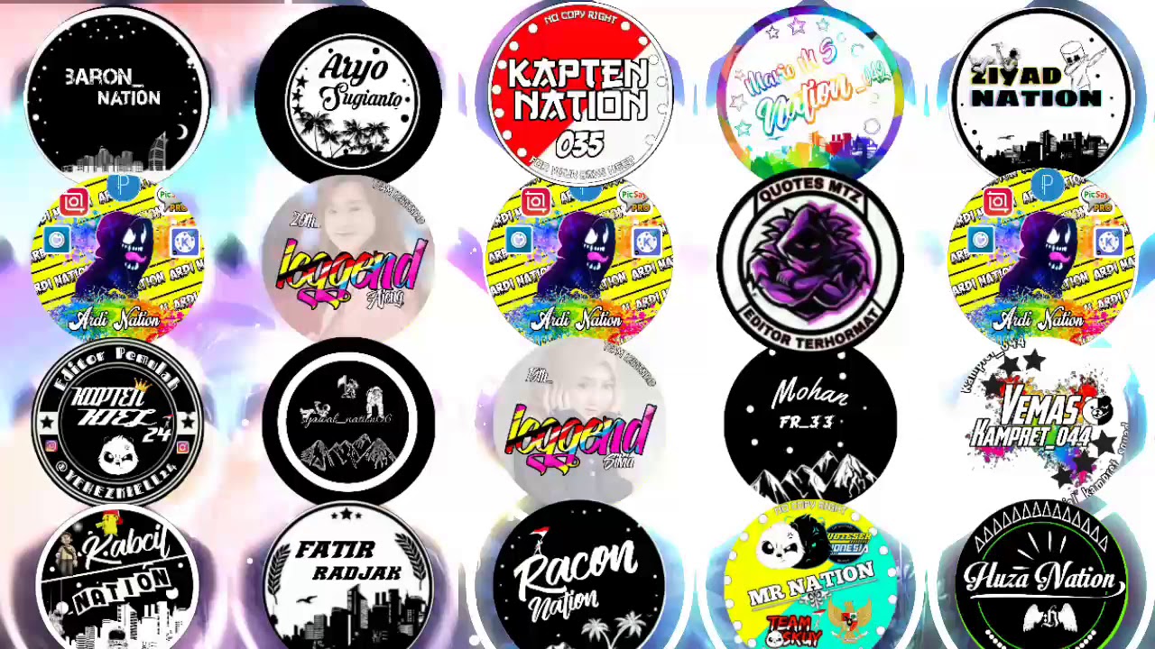 Template collab 20 logo||free download - YouTube