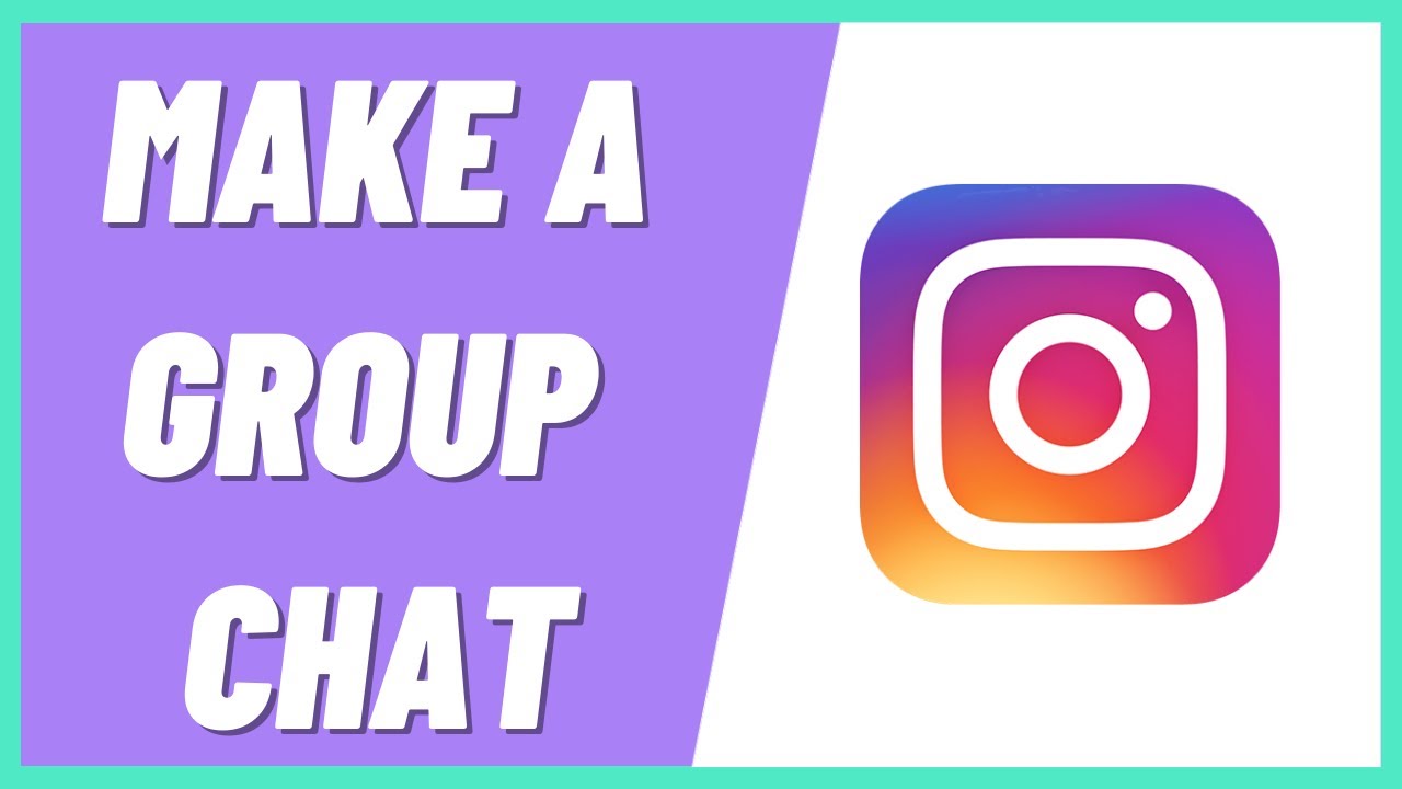 How To Make A Group Chat On Instagram - YouTube