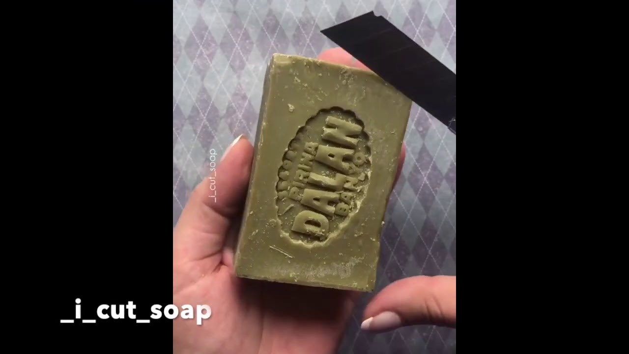 ASMR/Dalan Soap Compilation/dry crunchy soap cutting /dalan soap series ...