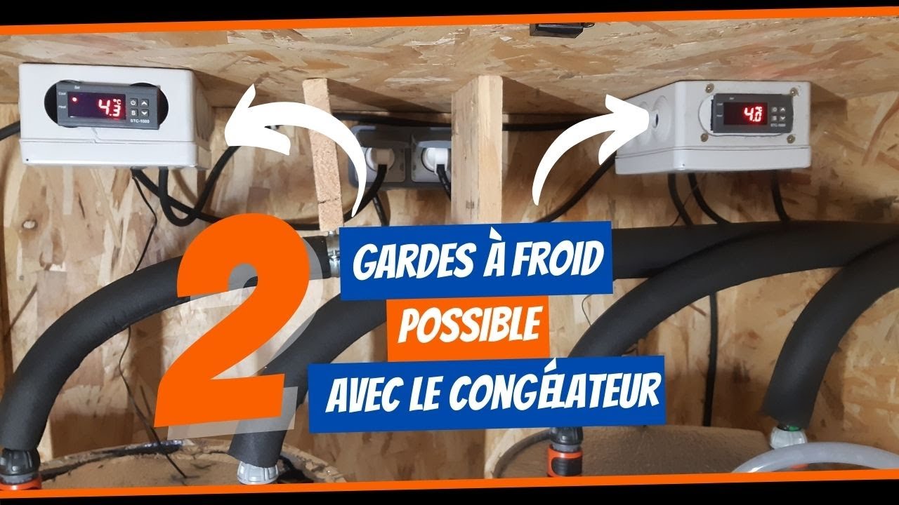 Fermentation: Réaliser deux Gardes à froid à 4°C avec un congélateur ...