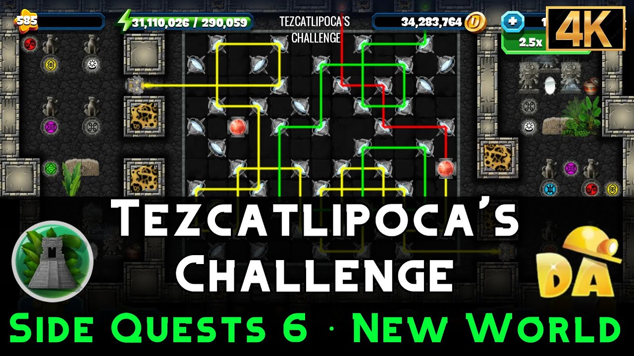 Tezcatlipoca's Challenge | Side Story - New World | Diggy's Adventure ...