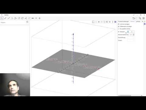 GeoGebra Tablet : 3D-Ansicht: AchsenBeschriftung - YouTube