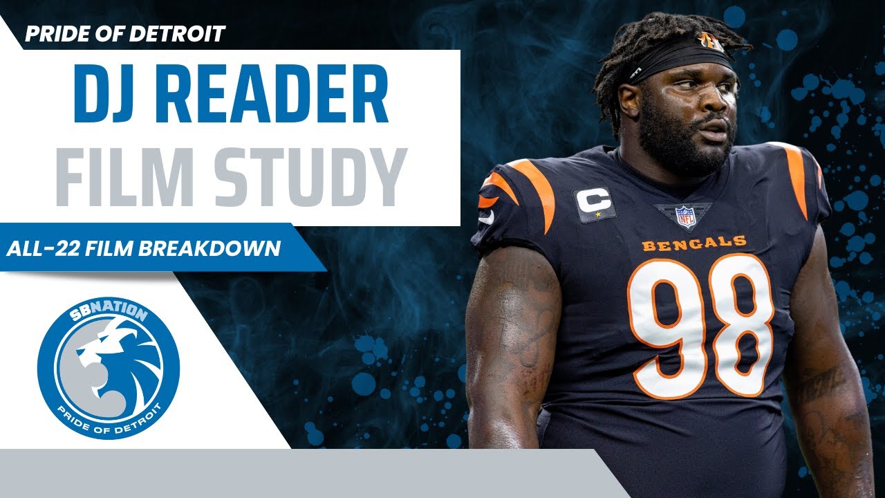 DJ Reader All-22 Film Study | Detroit Lions Got a Monster DT - YouTube