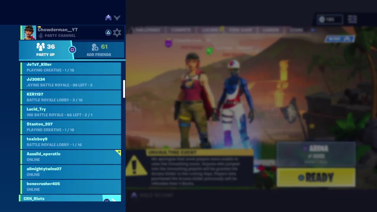 FORTNITE ARENA ACID ENERGY - YouTube