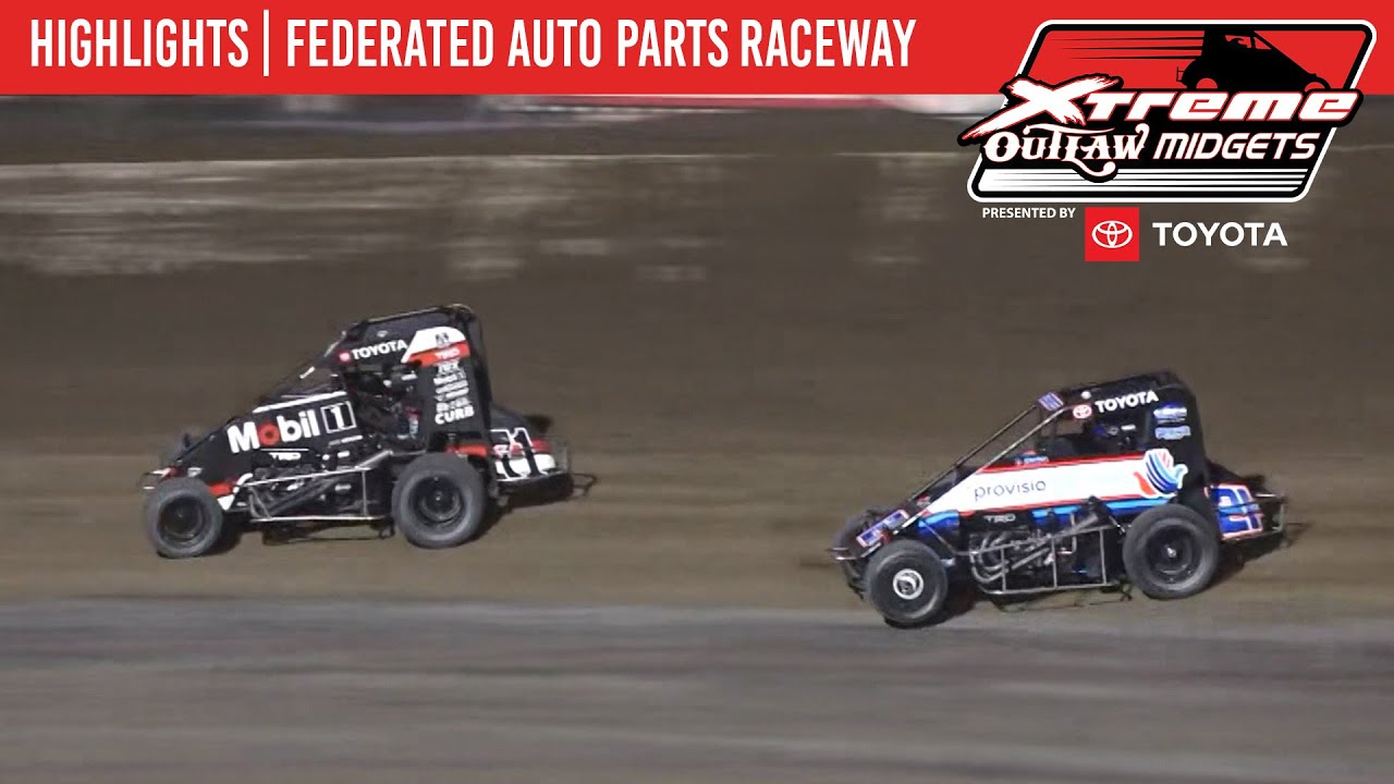 Xtreme Outlaw Midget Series | Federated Auto Parts Raceway | August 5 ...