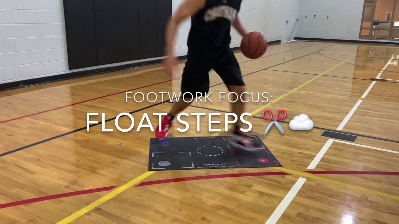 Footwork Focus: Float Steps 🎒 ️🏀 Elite basketball move!!!! - YouTube