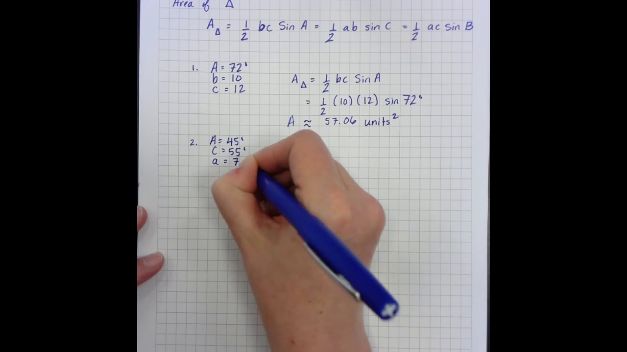 Math 3 Module 5 8 Area Of Triangles Using Trigonometry YouTube math-3-module-5-8-area-of-triangles-using-trigonometry-youtube